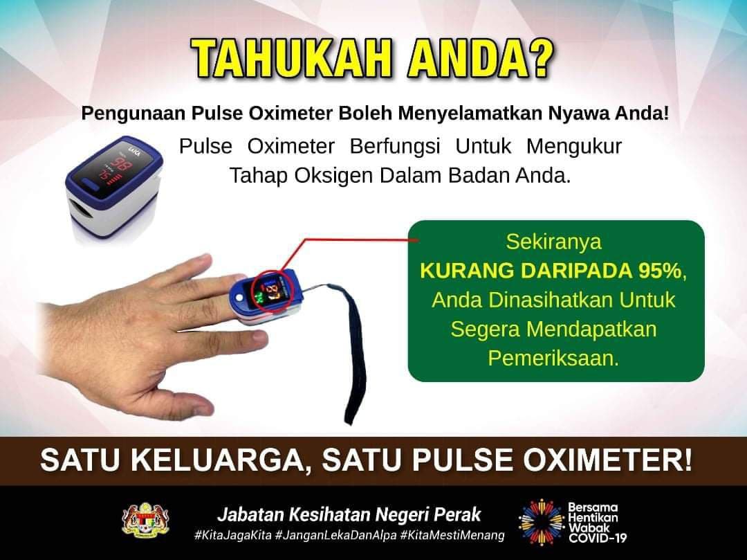 Cara Baca dan Menggunakan Pulse Oximeter dengan betul | Semakan.NET